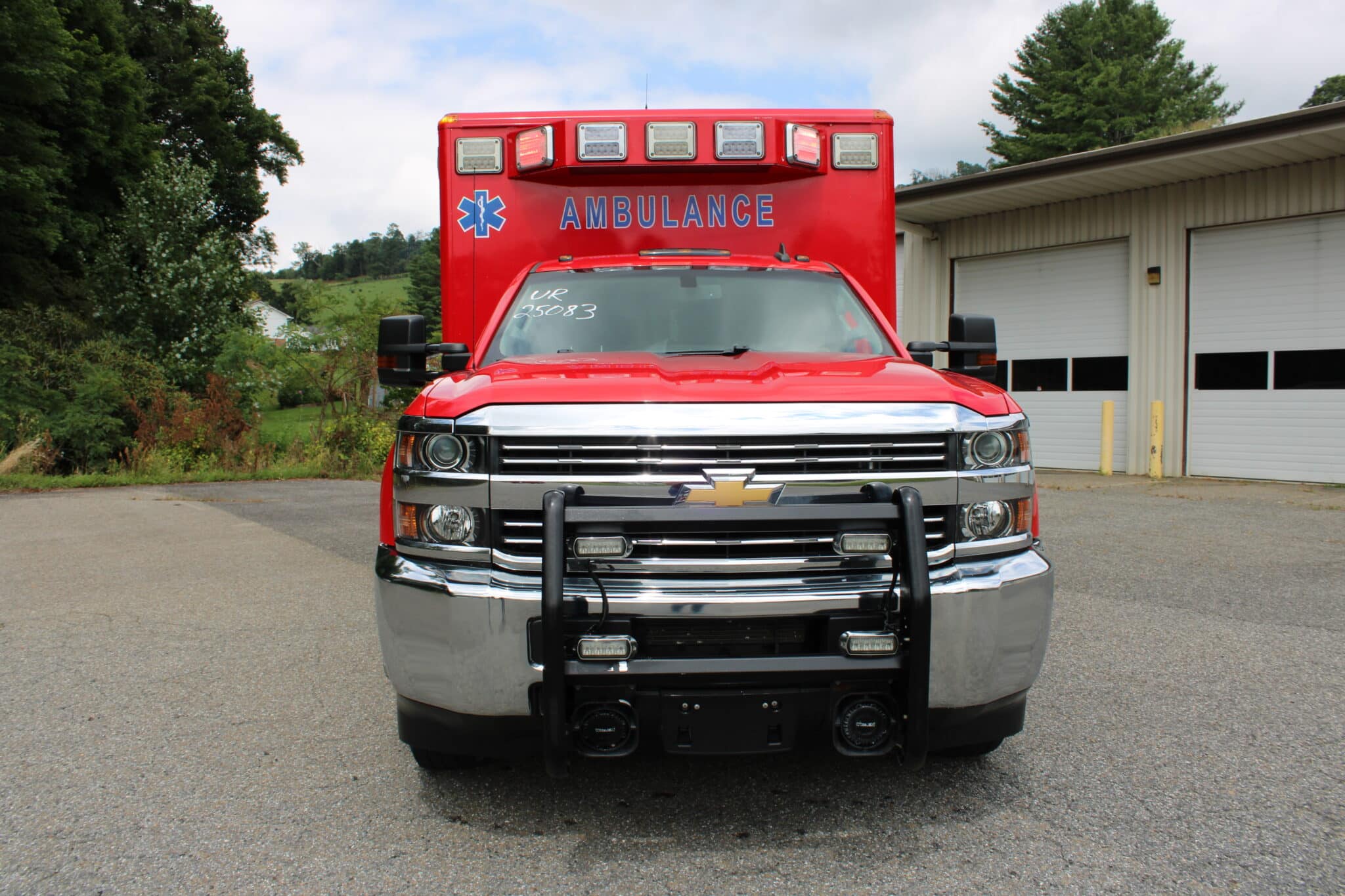 2018 Chevy 3500HD Gas 6.0 Engine Wheeled Coach Ambulance With Stryker ...