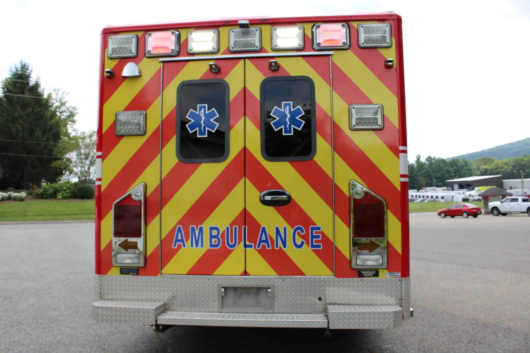 2018 Chevy 3500HD Gas 6.0 Engine Wheeled Coach Ambulance With Stryker ...