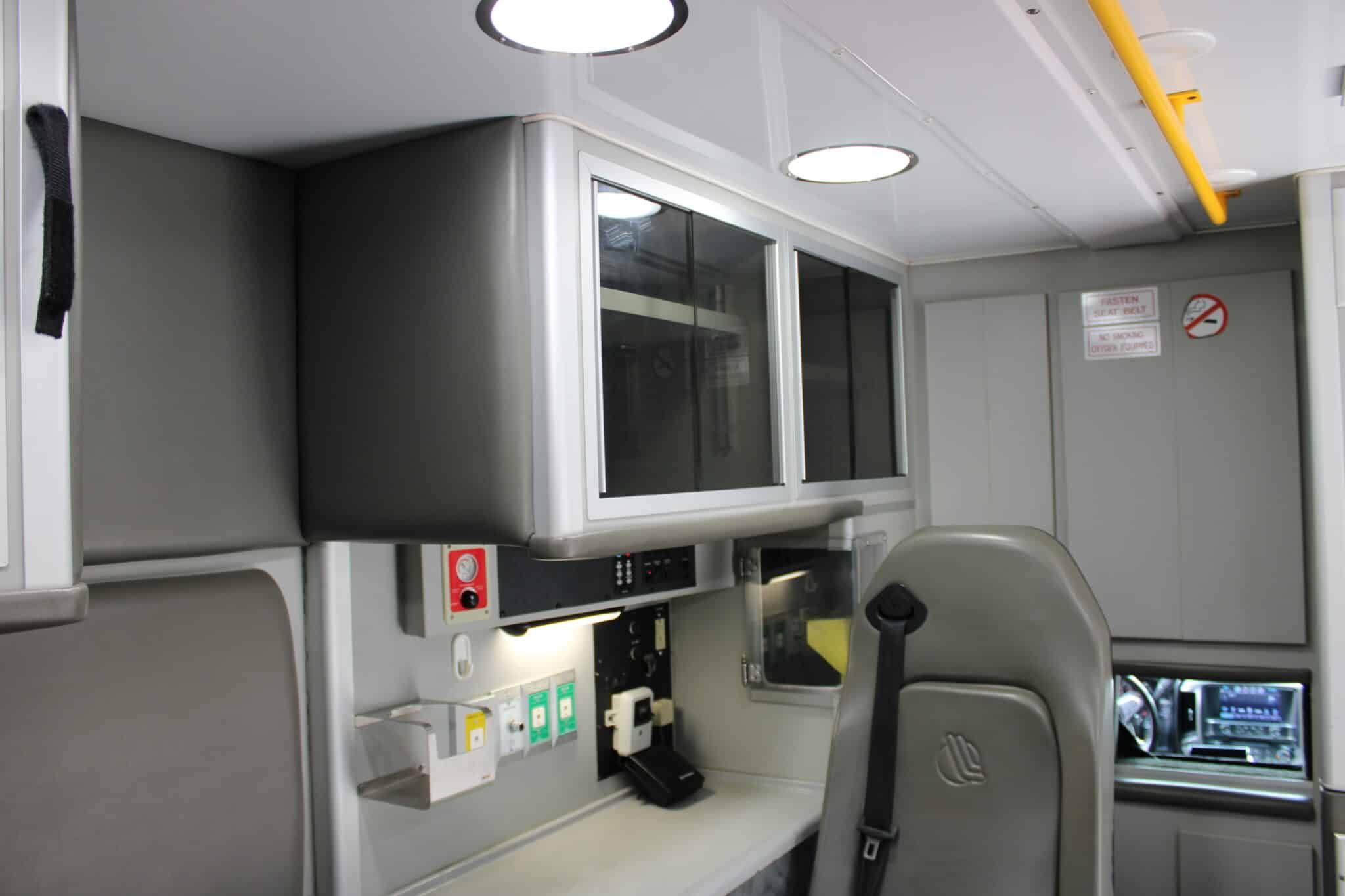 2018 Chevy 3500HD Gas 6.0 Engine Wheeled Coach Ambulance With Stryker ...